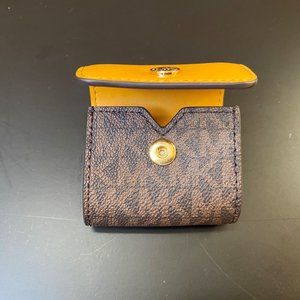 Michael Kors | Accessories | Michael Kors Airpod Clip Case Mk Brown ...